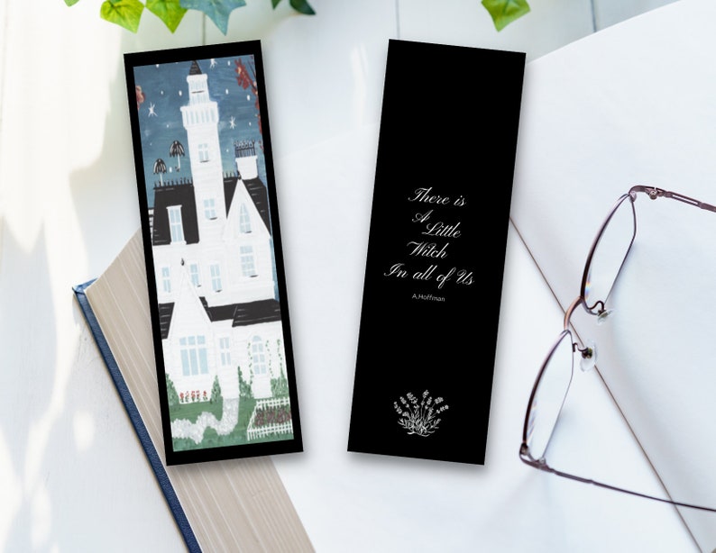 Practical Magic Book Magic Quote Bookmark 2x6 | Etsy