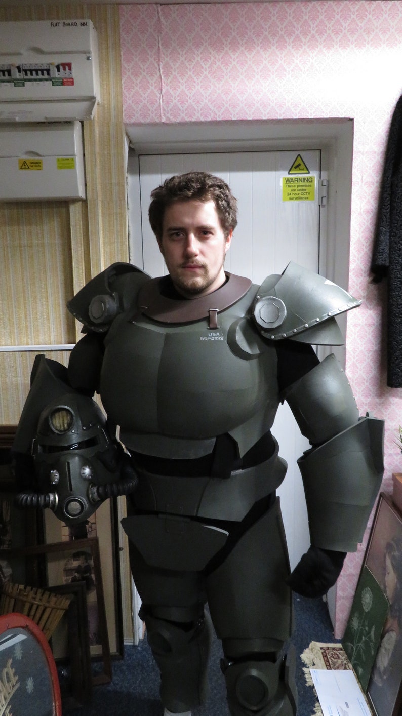 Fallout 3/NV inspired T51-B Power Armour Cosplay Pattern Foam | Etsy