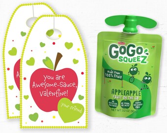 Printable Valentines Day Card for Kids Valentine Tags - Etsy