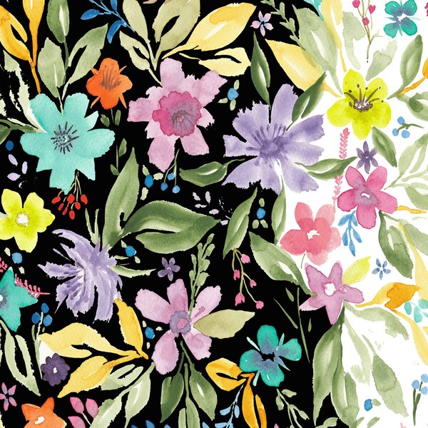 Floral Print Watercolour Painting Floral Wall Art Watercolor Print ...