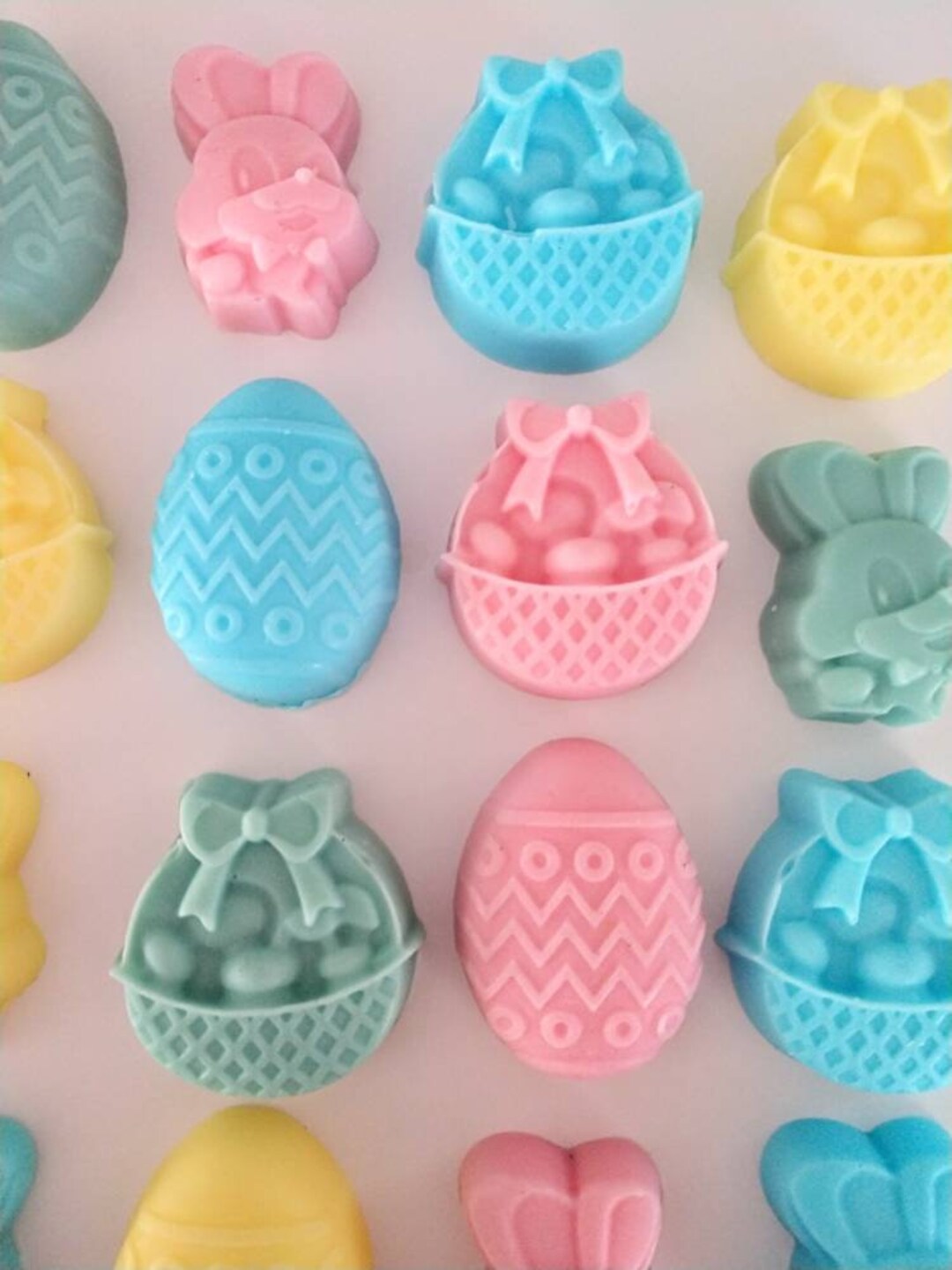 Set of 4 Easter Mini Soap Favor Bags, Kids Easter Soap, Easter Favors ...