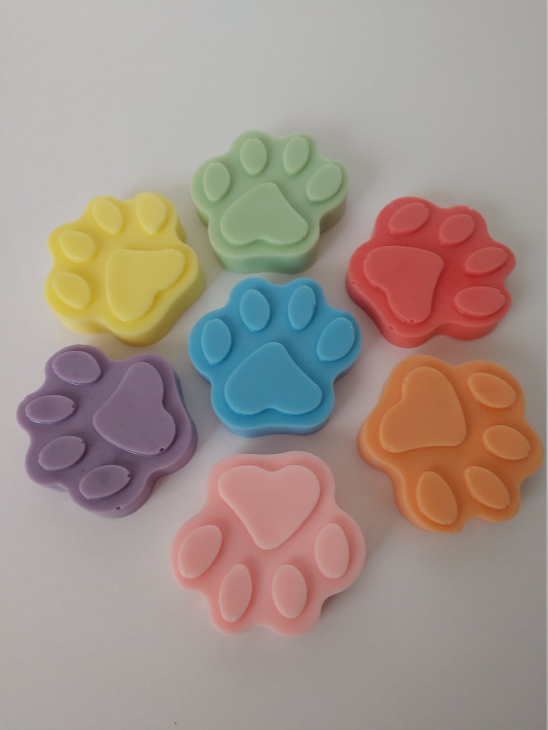 12 Bulk Paw Print Soaps, Paw Print Soap, Animal Print Soap, Birthday ...