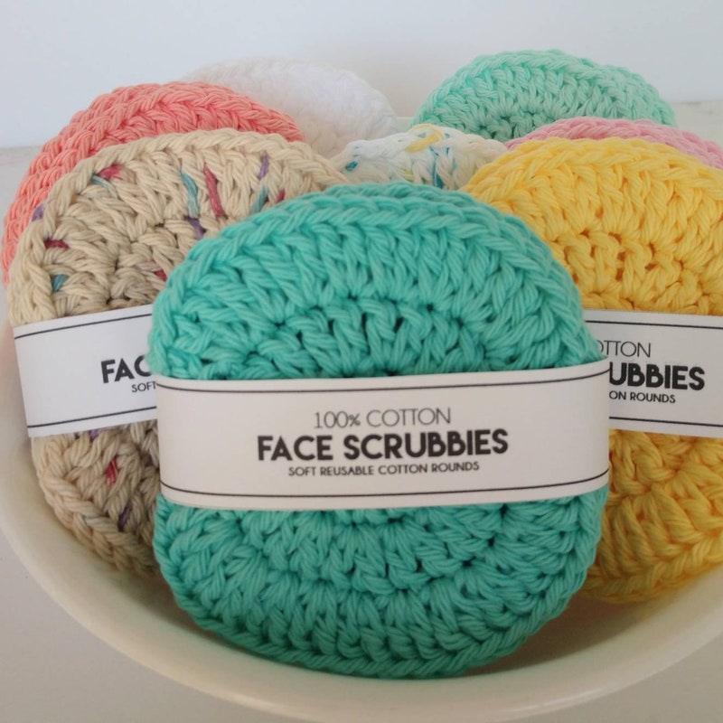 Facial Scrubbies - Etsy