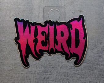 Weird Sticker - Etsy