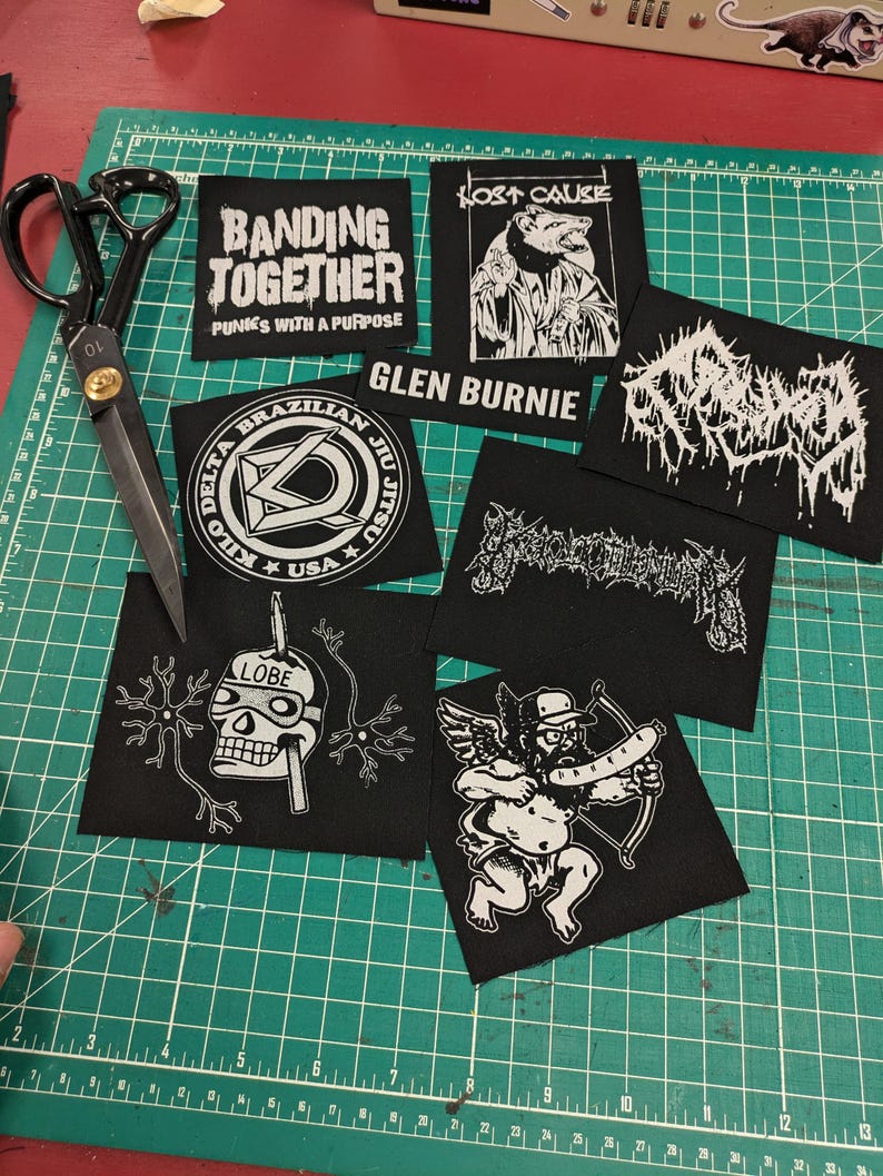 Custom Sew-on Patches: Screen Printed Athletic Twill - Etsy