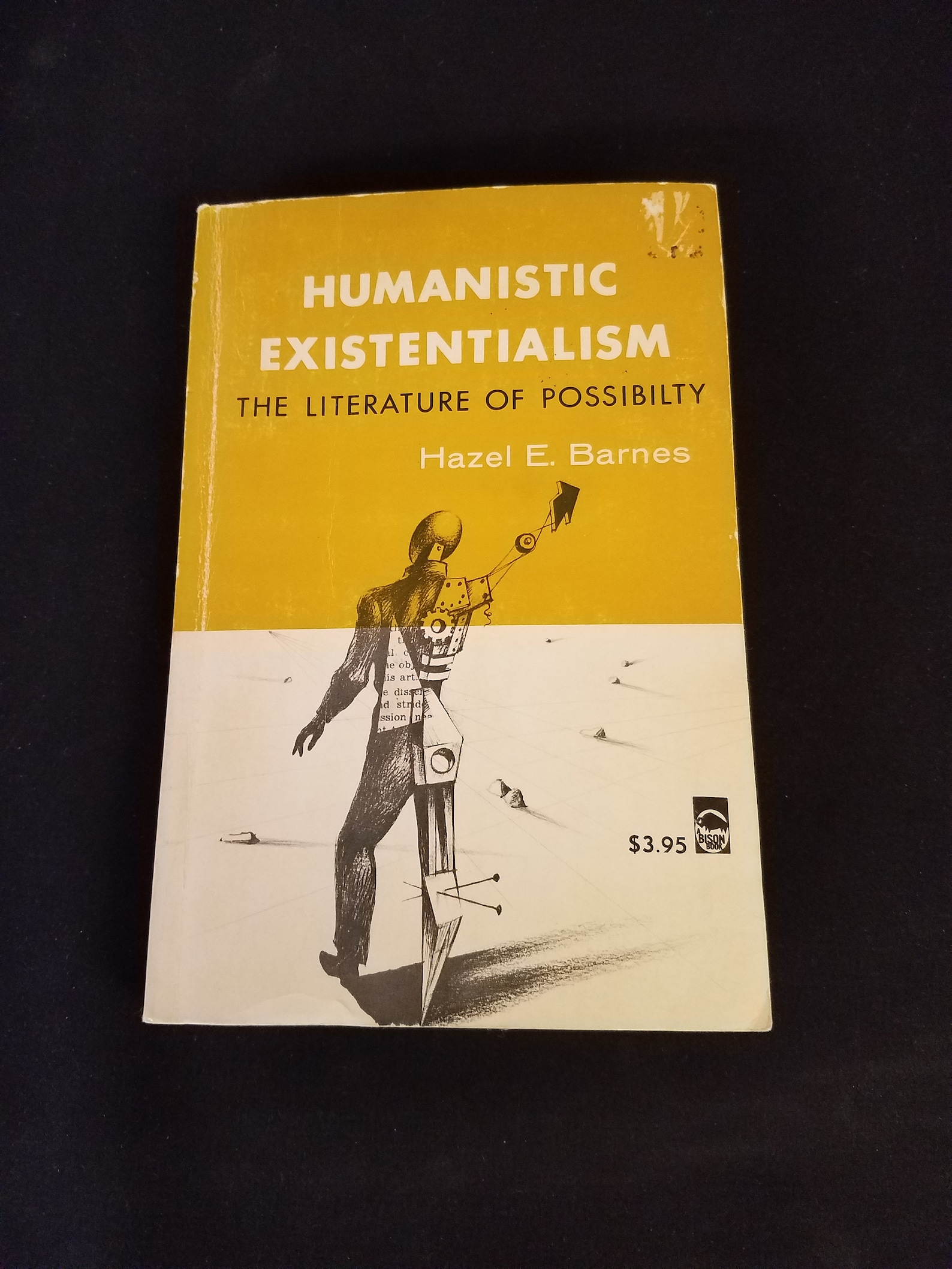 Humanistic Existentialism the Literature of Possibility by Hazel Barnes ...