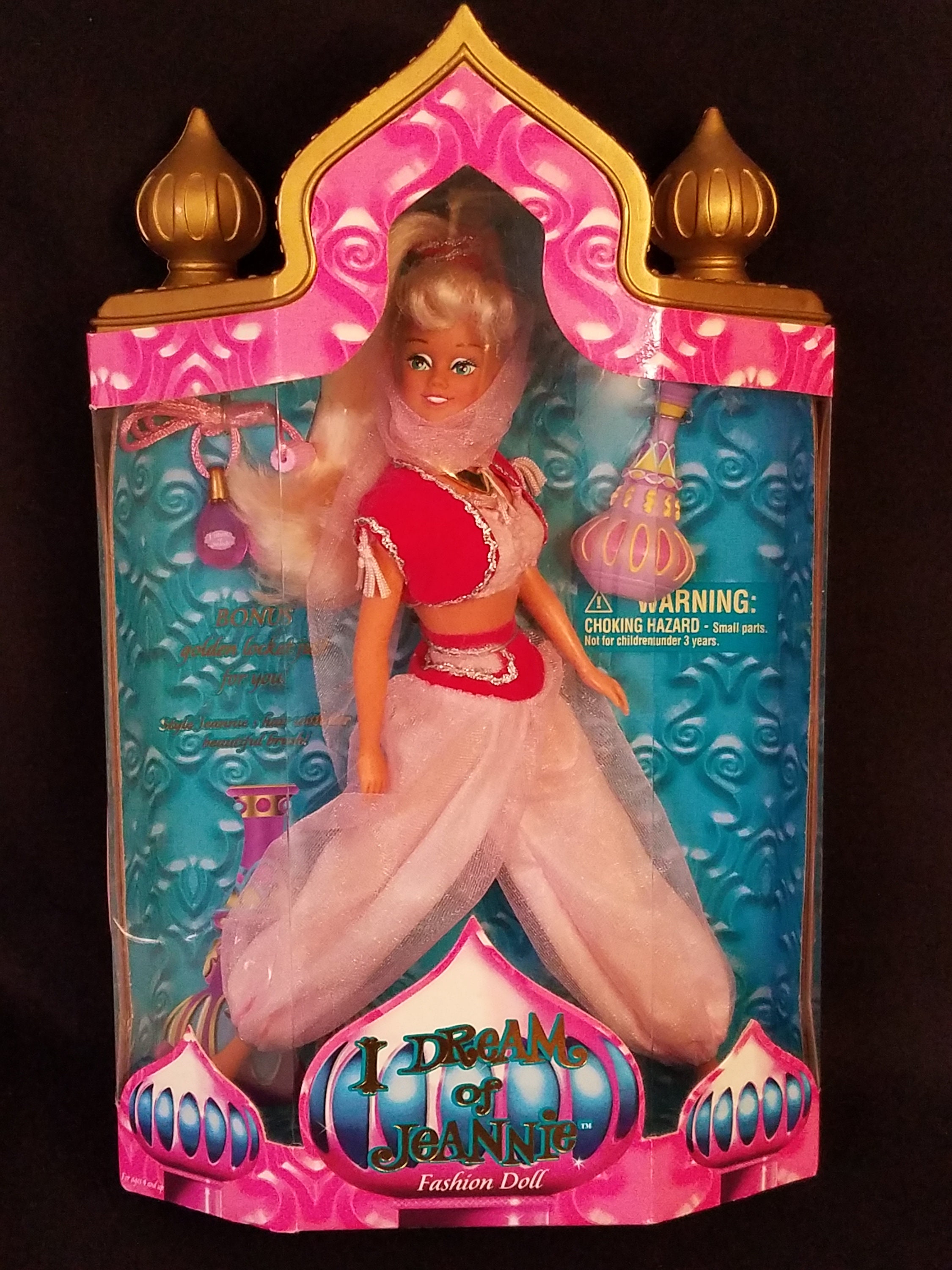 I Dream Of Jeannie Fashion Doll Episode 1 The Lady In The Bottle 1996 Trendmasters Etsy