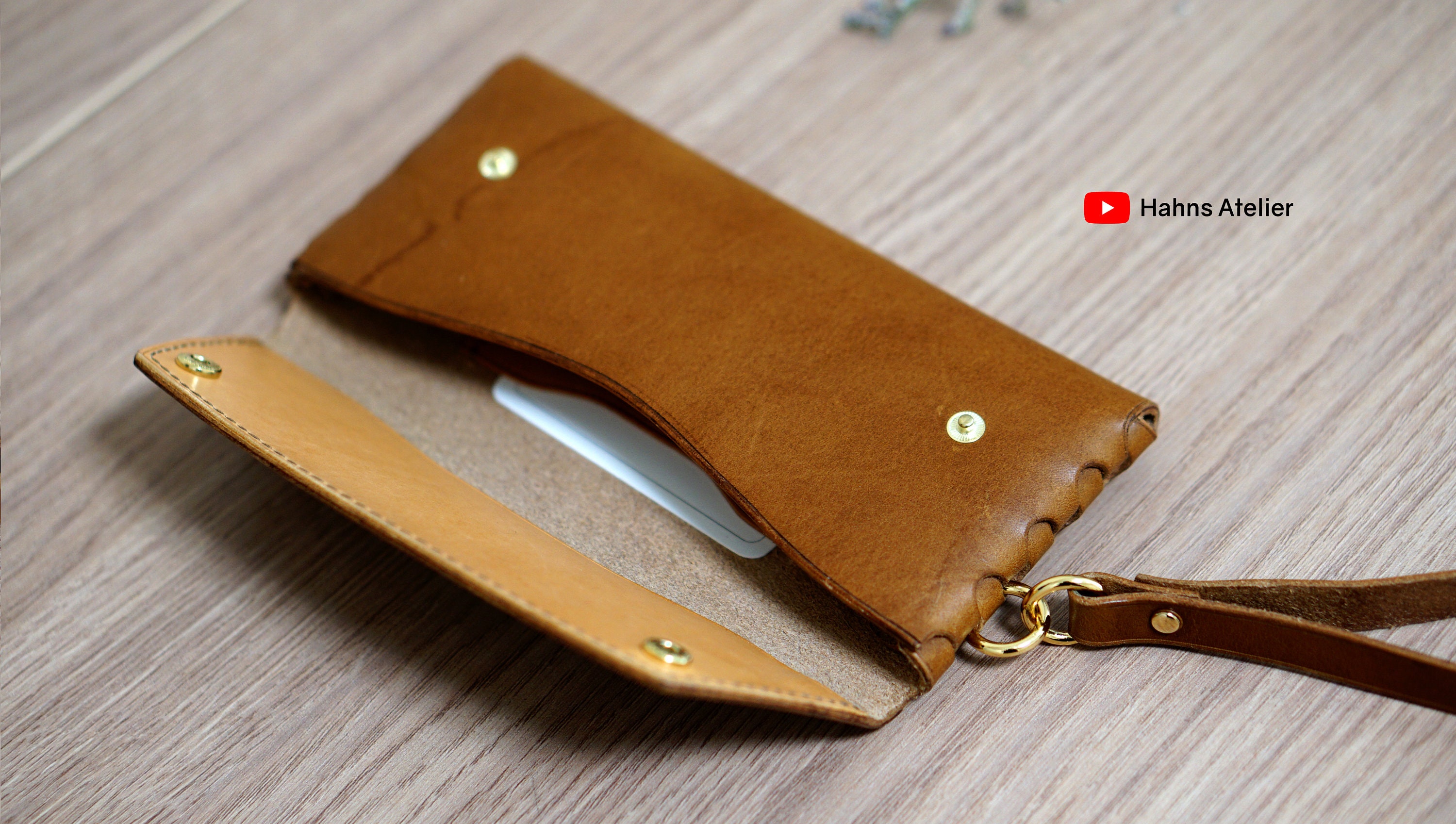 Long wallet pattern / Leather phone case/ Leather Pattern / | Etsy