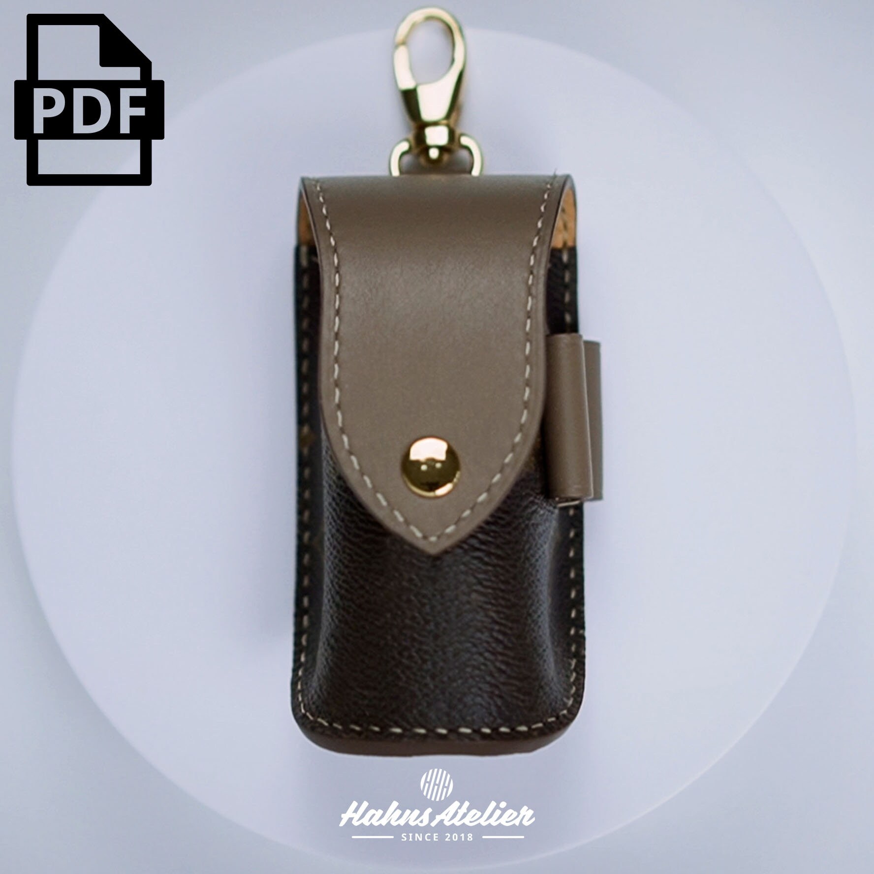 DIY Leather Golf Ball Pouch Pattern (PDF & SVG) - Etsy