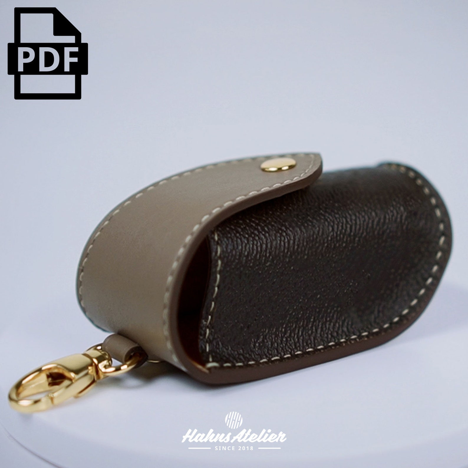 DIY Leather Golf Ball Pouch Pattern (PDF & SVG) - Etsy