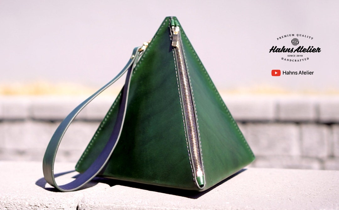 Pyramid Bag PDF Pattern / Bag Making / Diy / Template/ Leathercraft ...