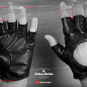 Driving Gloves PDF Pattern / Half Finger Gloves Making / Diy / Template ...