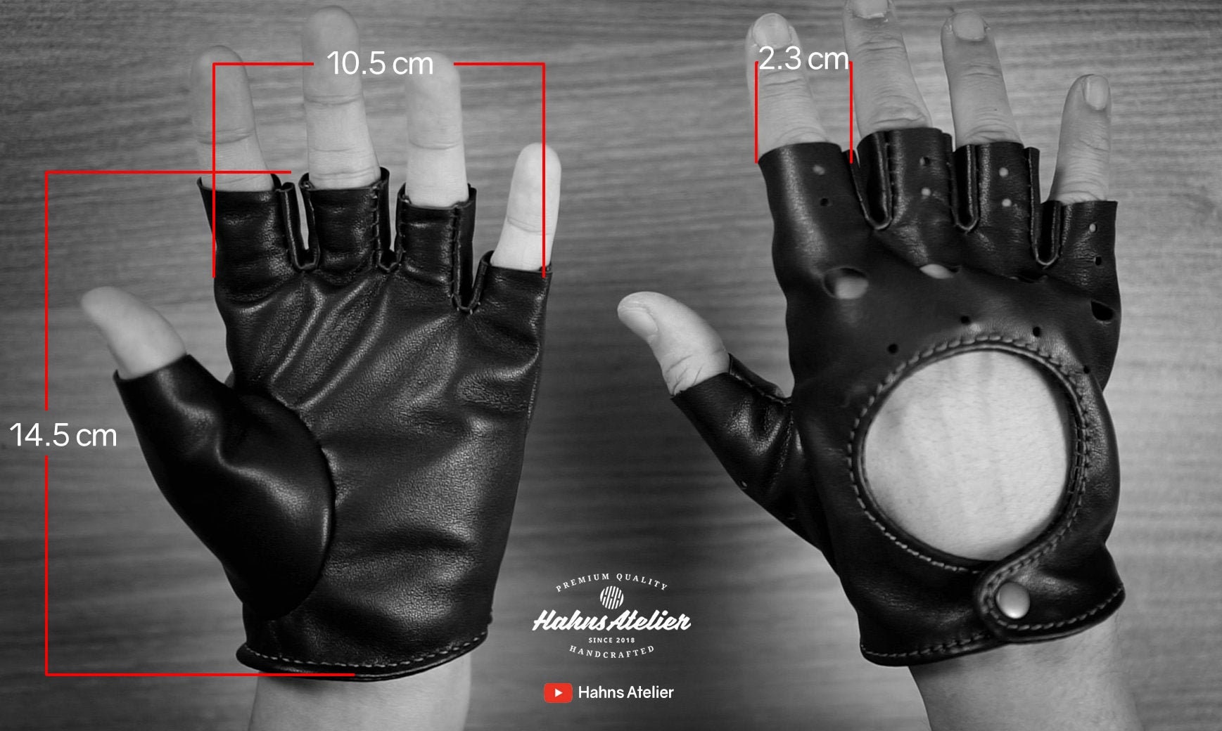 Driving Gloves PDF Pattern / Half Finger Gloves Making / Diy / Template ...