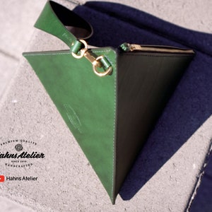 Pyramid Bag PDF Pattern / Bag Making / Diy / Template/ Leathercraft ...