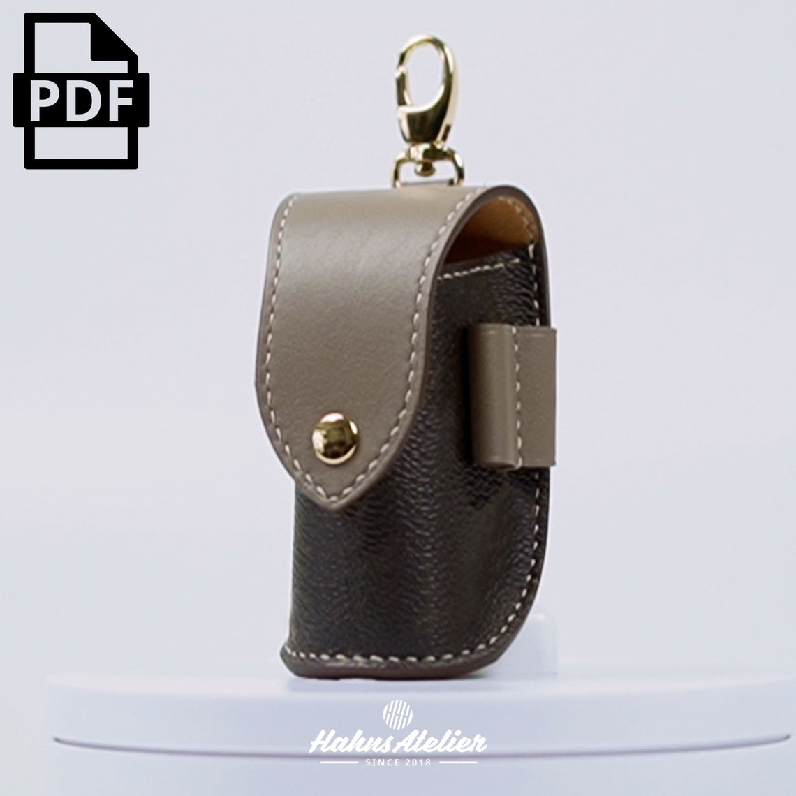 DIY Leather Golf Ball Pouch Pattern (PDF & SVG) - Etsy