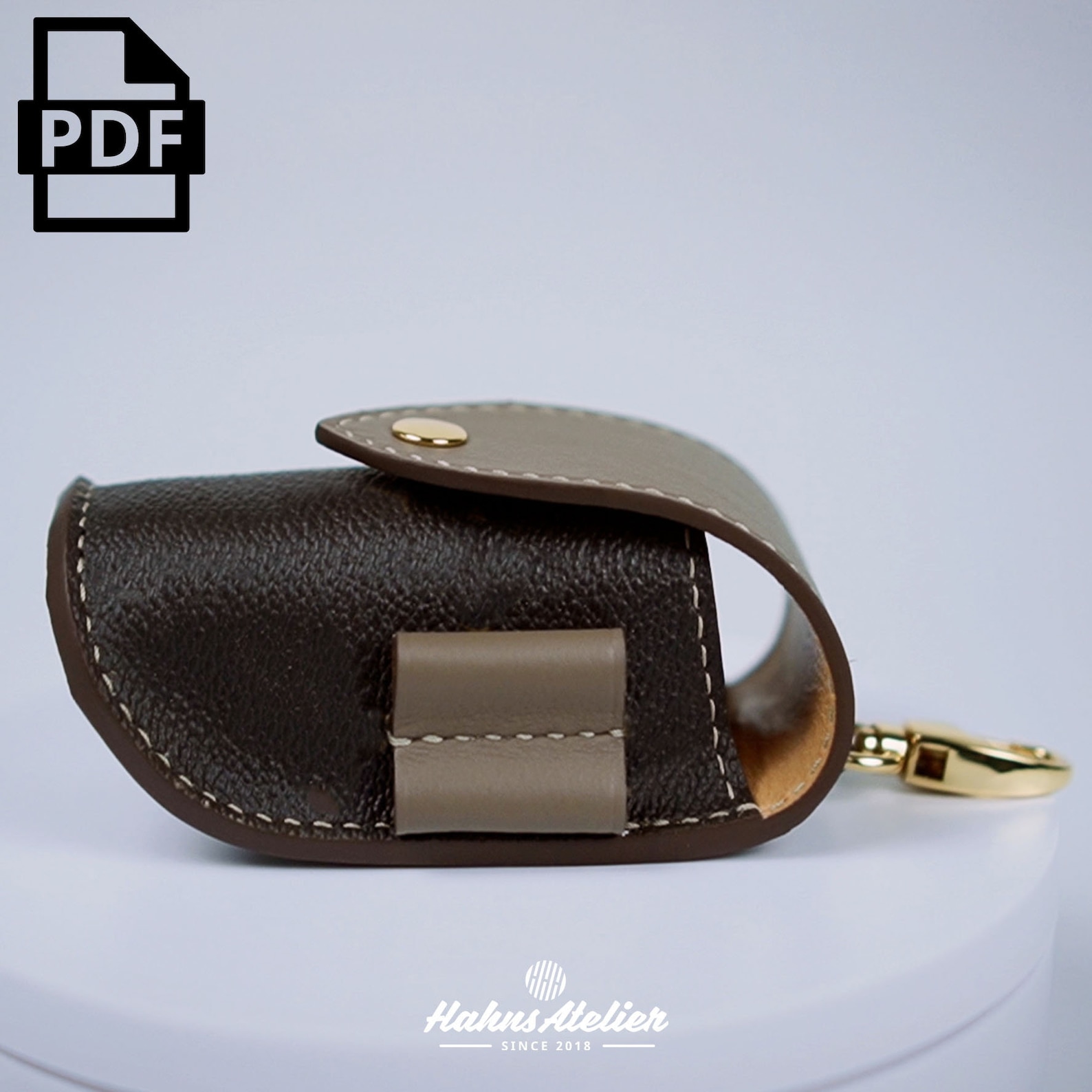 DIY Leather Golf Ball Pouch Pattern (PDF & SVG) - Etsy