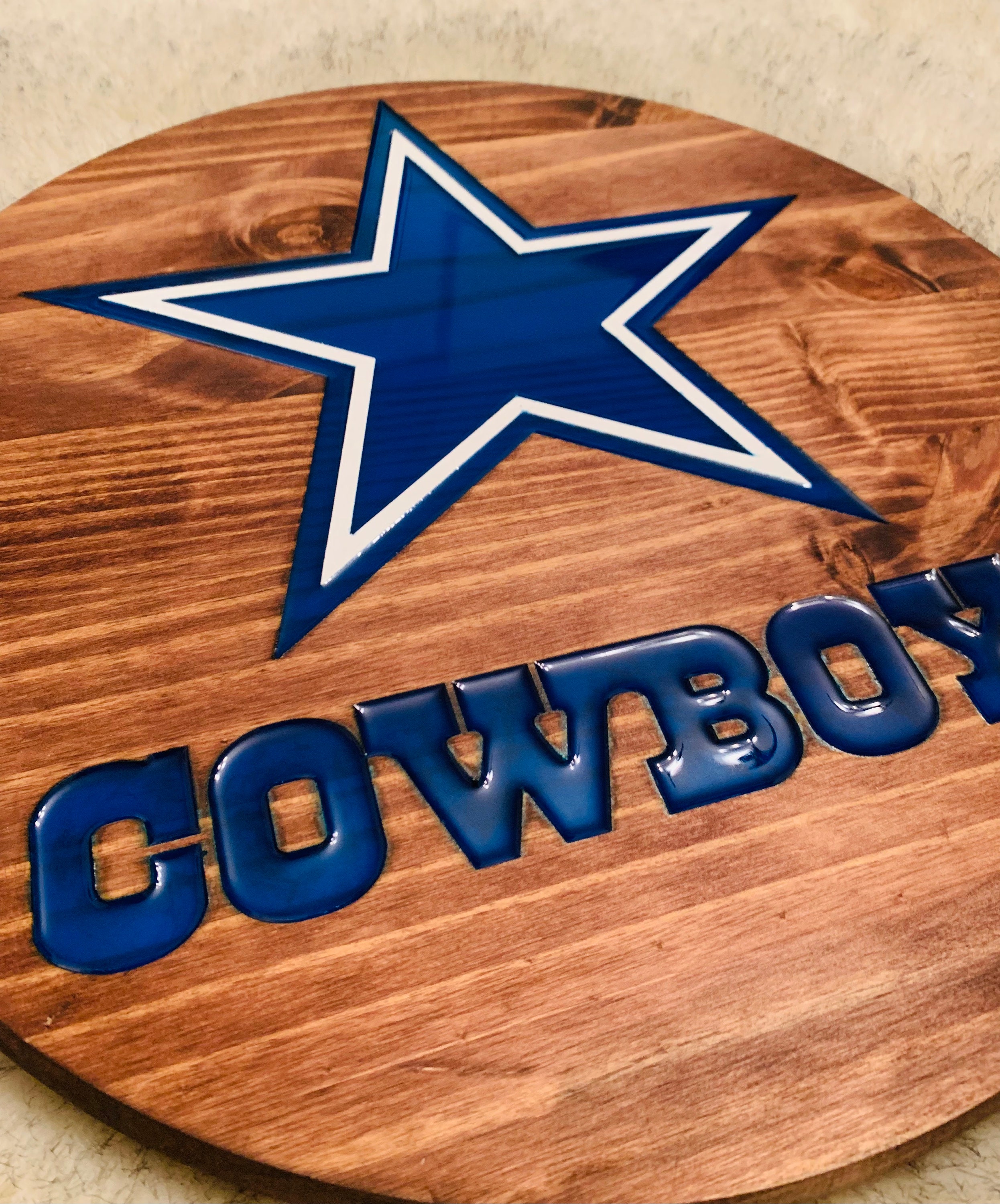 Dallas Cowboys Wooden Sign - Etsy