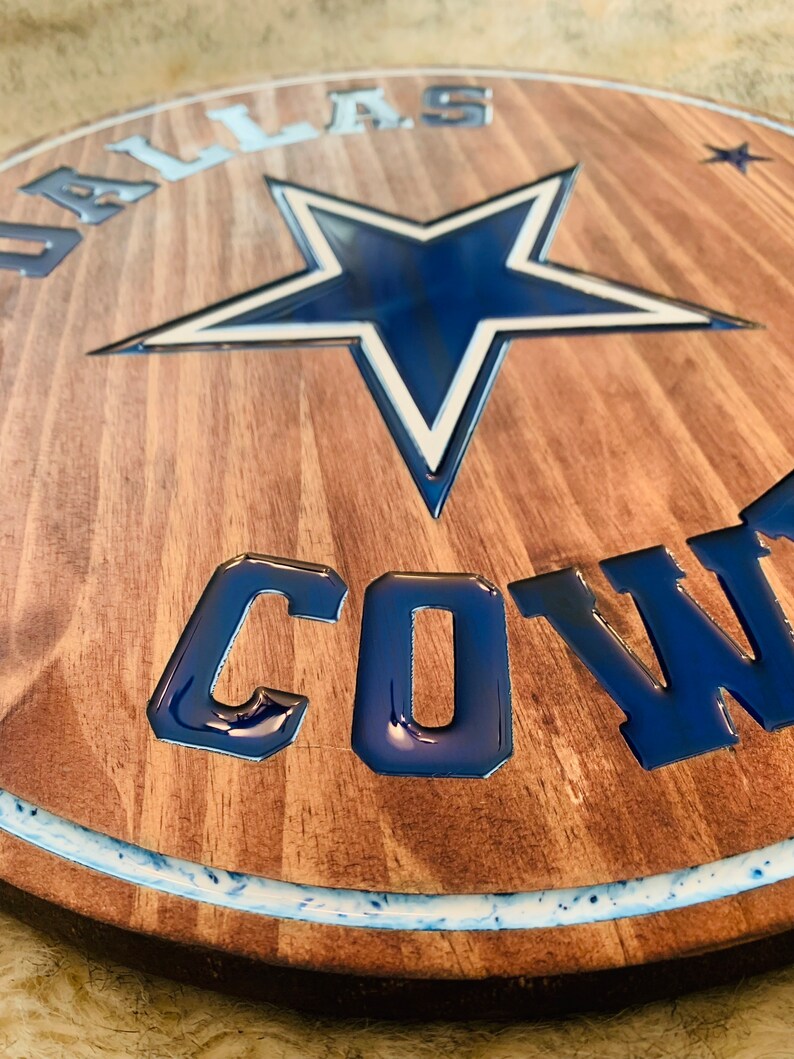 Dallas Cowboys Wooden Design - Etsy