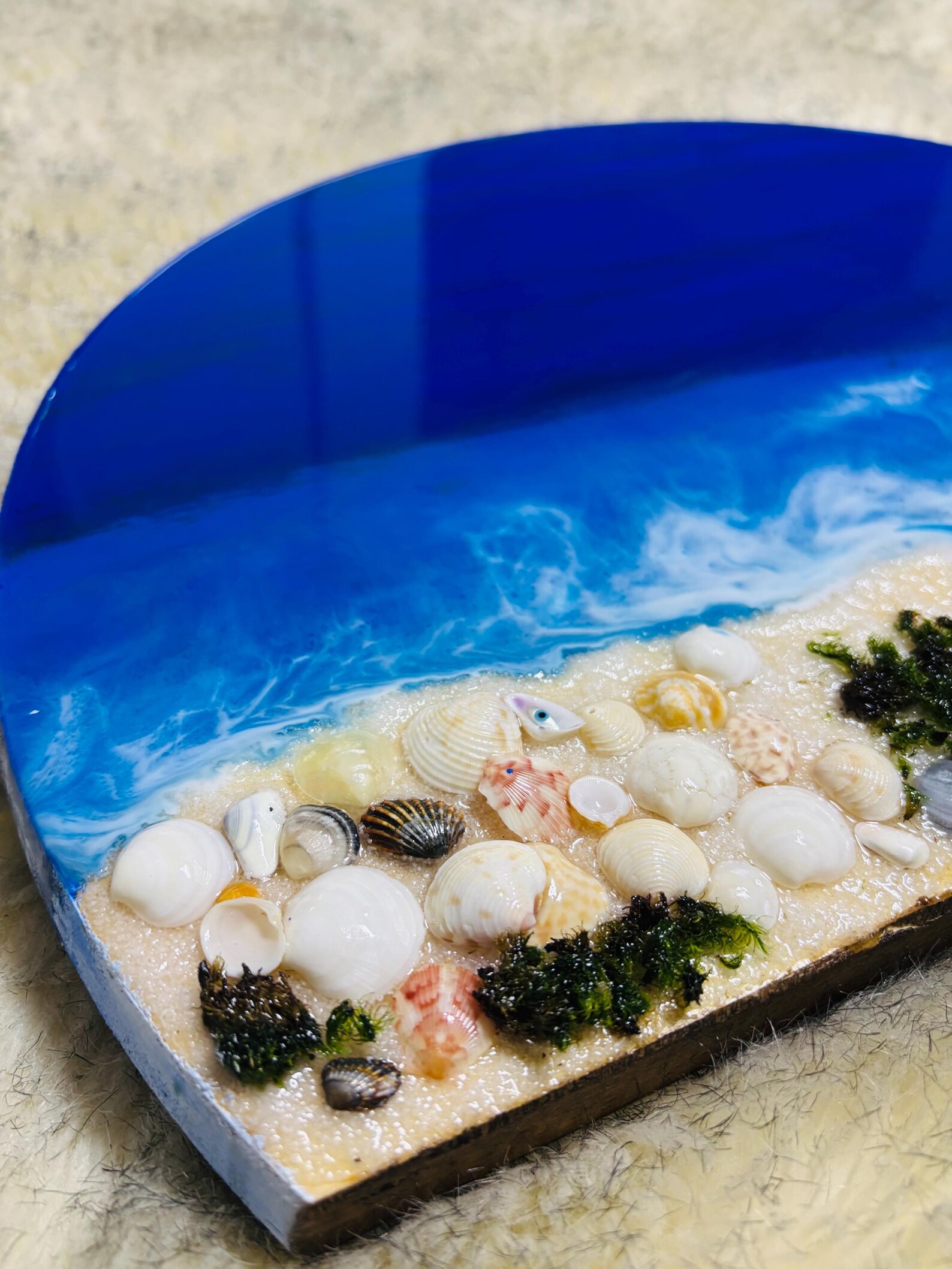 Ocean View Design/made on Wood and Epoxy Resin. - Etsy