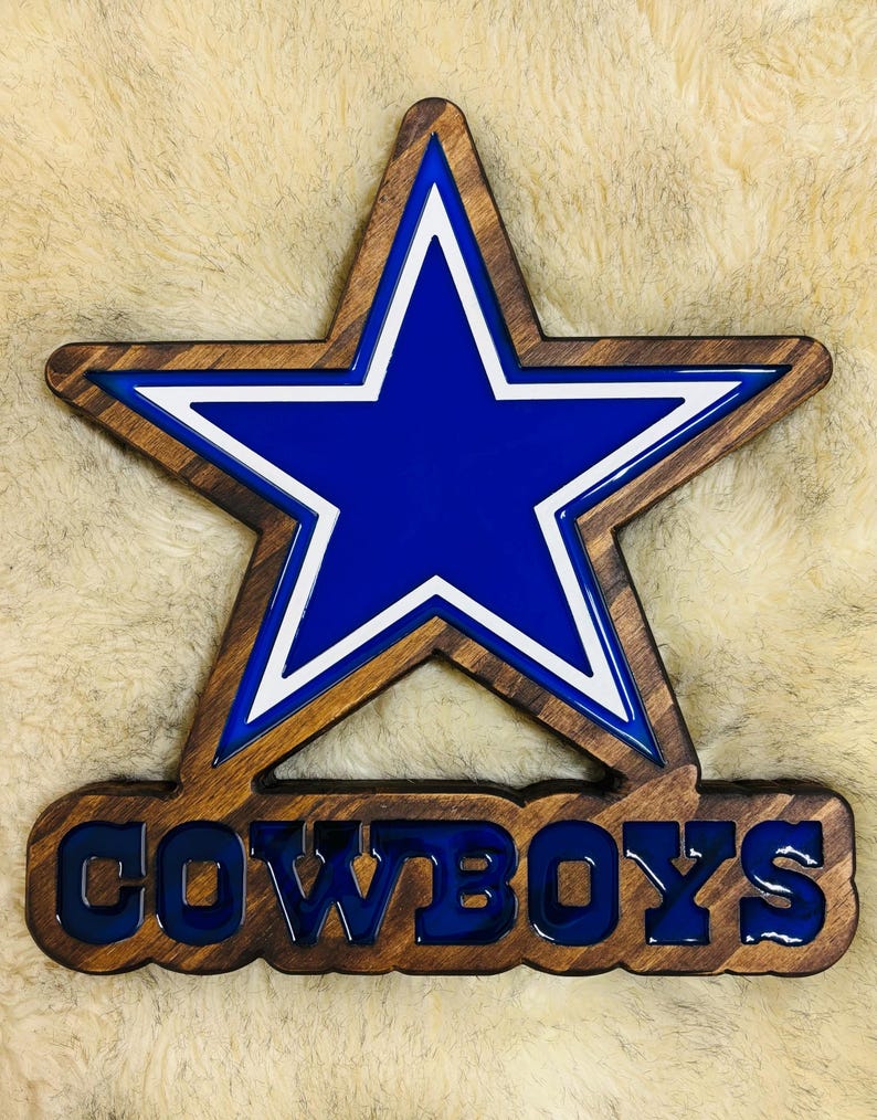 Dallas Cowboys Wooden Sign - Etsy