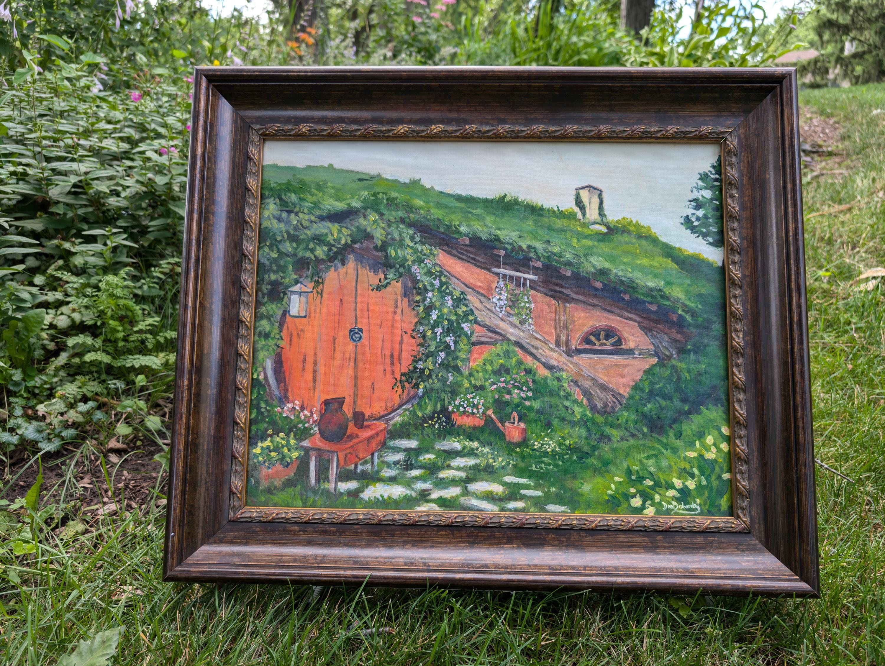 All Our Welcome Hobbit Hole House. Photo Prints of the 16x20" Acrylic ...