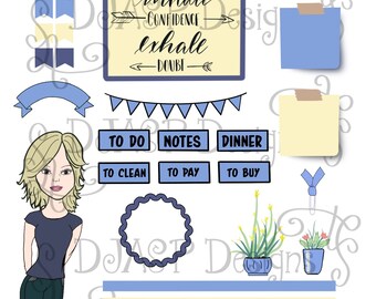 Neutral Teacher Digital Planner Stickers - Etsy