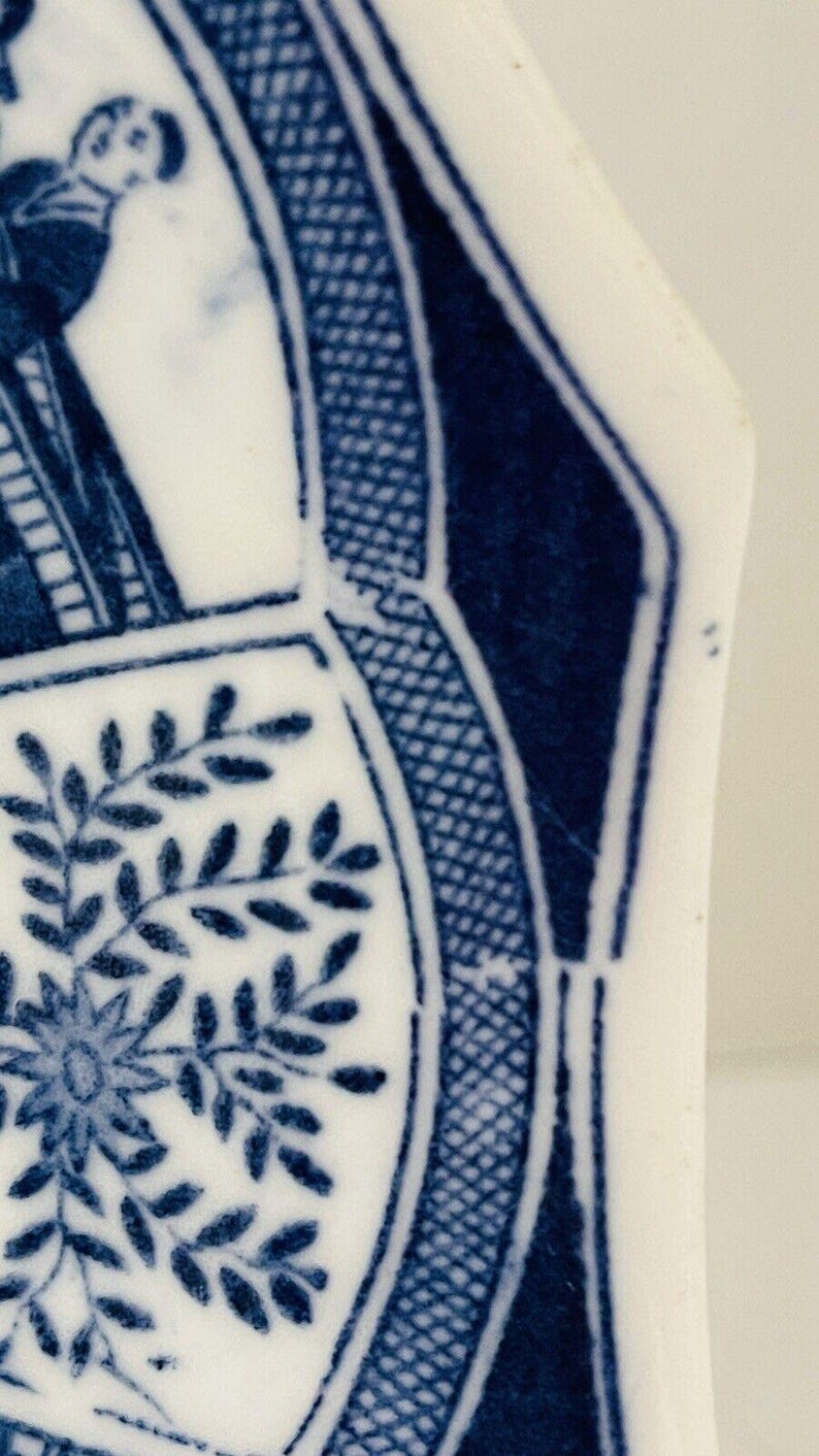 Antique Chinese Canton Porcelain Plates 8 Inches - Etsy