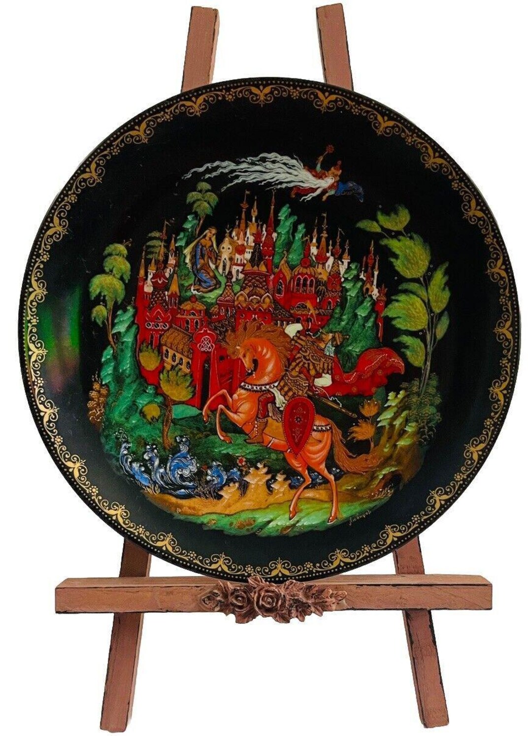 Vintage Bradford Exchange Tianex Russian Legends 1988 Ruslan and ...