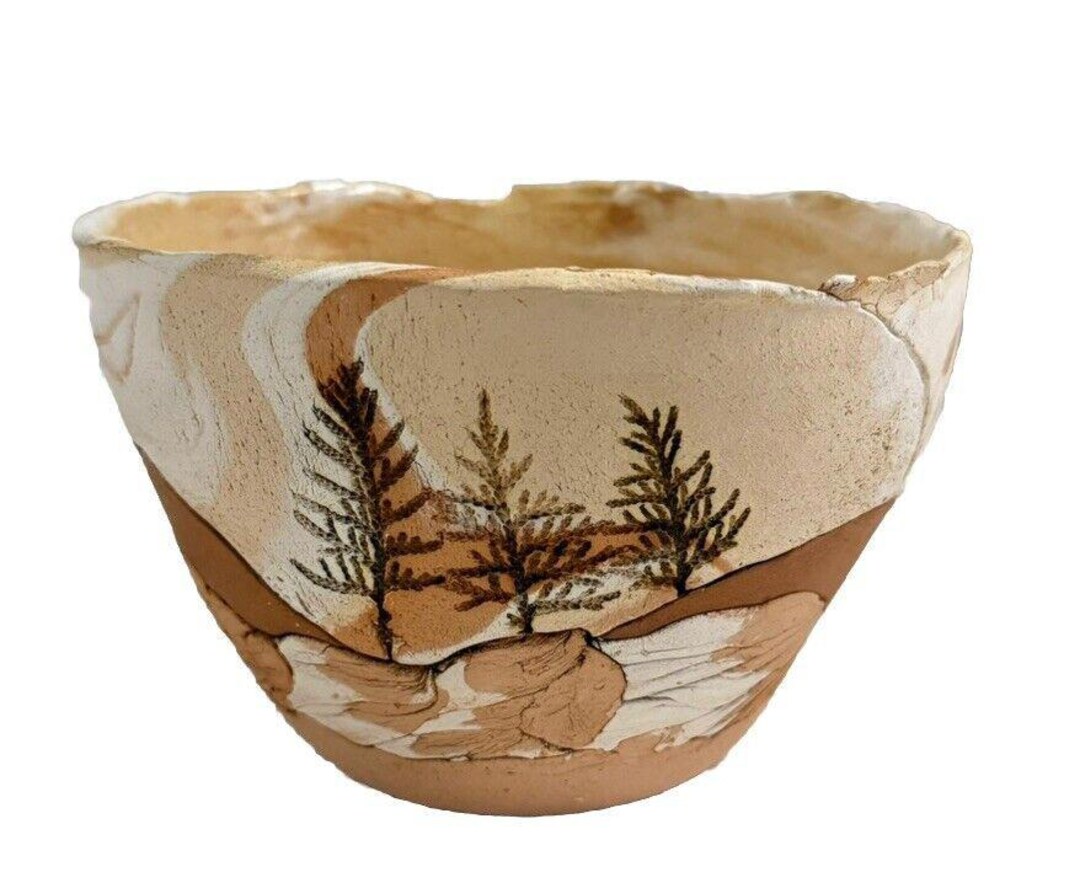 Vintage Brigitte Haag Studio Art Pottery Southwestern Bowl Handmade 4 ...