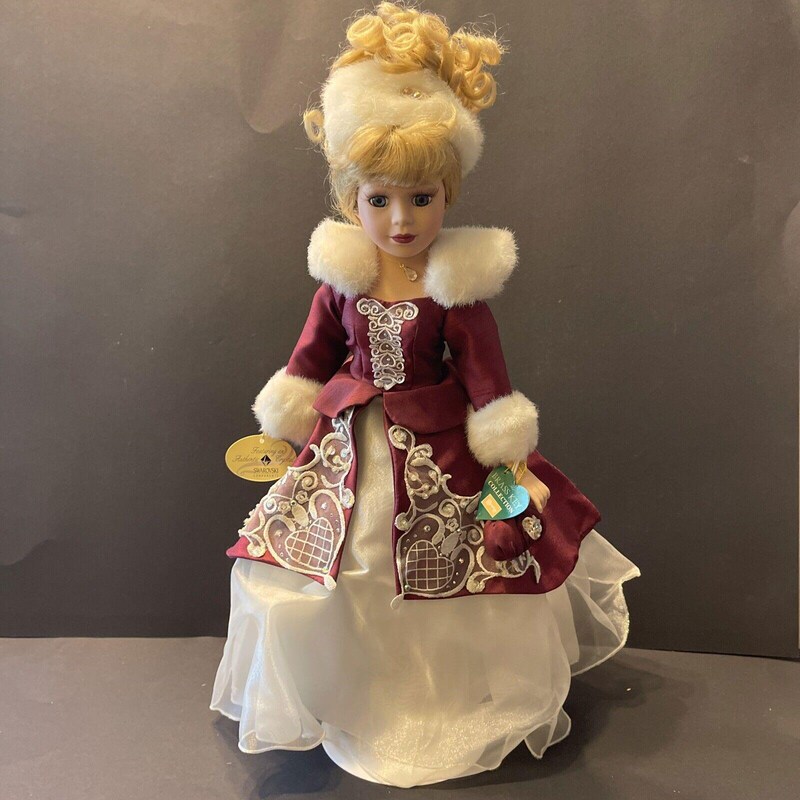 Victorian Rose Collection Porcelain Doll - Etsy