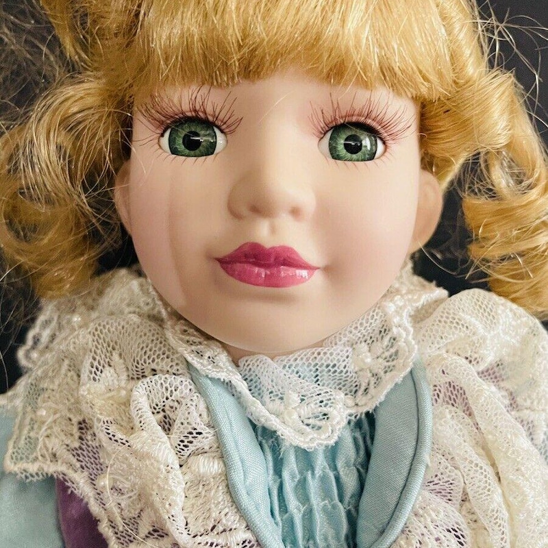 Victorian Rose Collection Porcelain Doll - Etsy