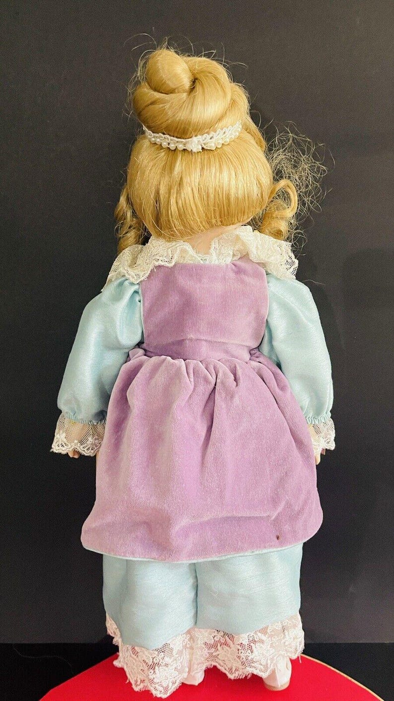 Vintage Brass Key Victorian Rose Collection Genuine Porcelain Doll ...