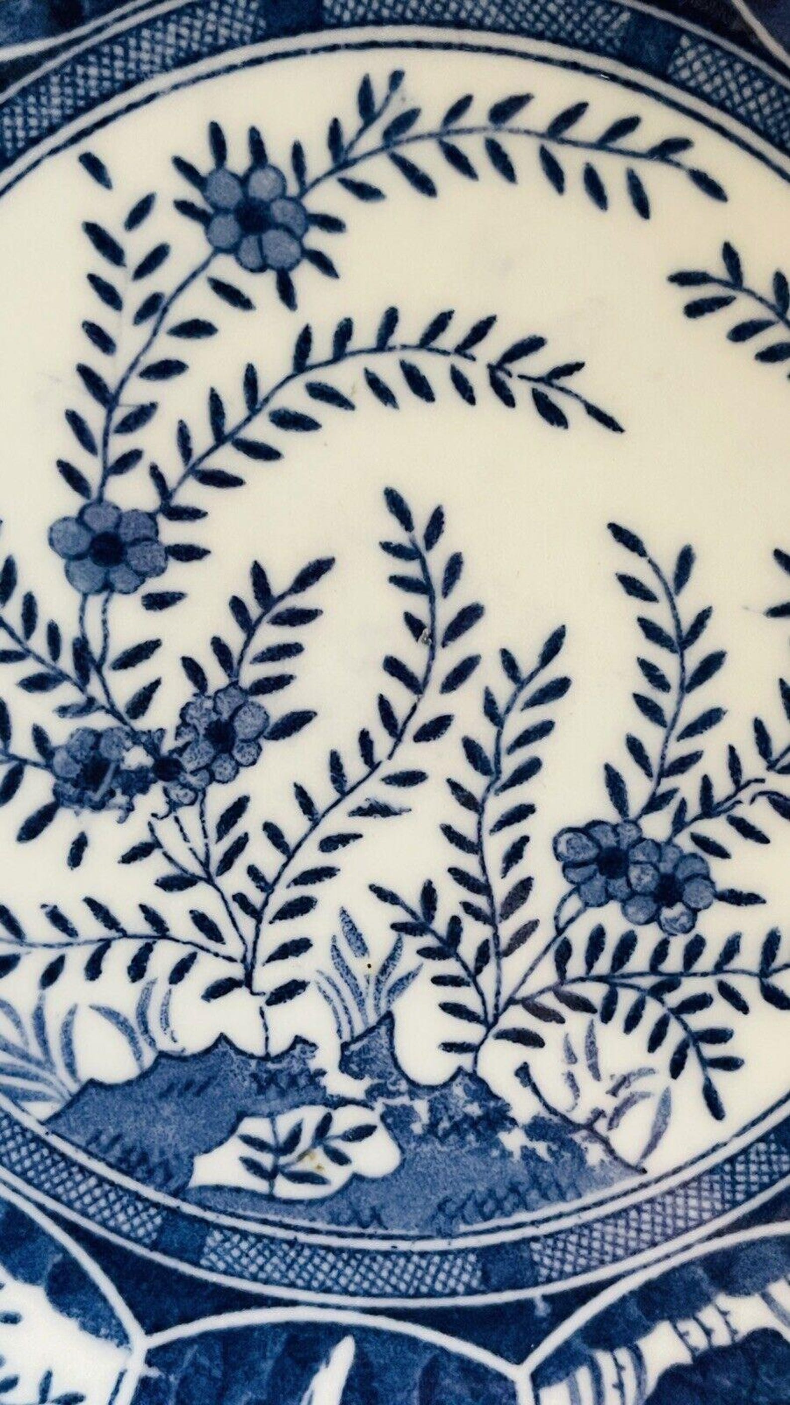 Antique Chinese Canton Porcelain Plates 8 Inches - Etsy