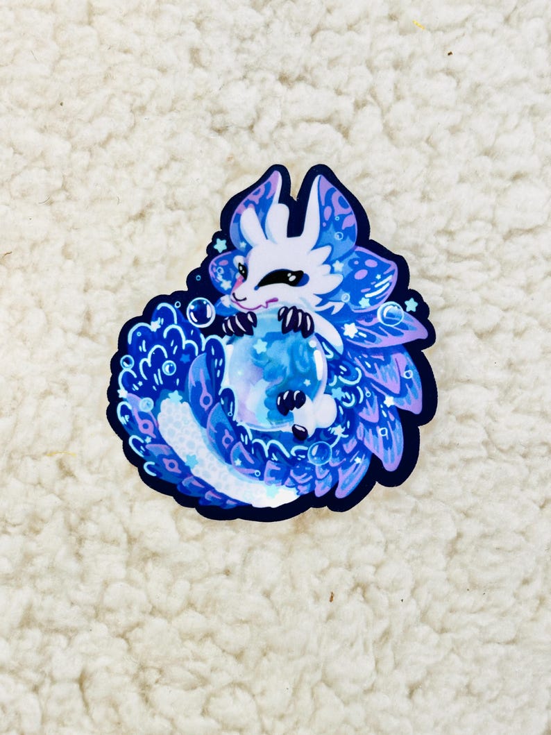 Zinogre - Mizutsune Monster Hunter Series - Vinyl Sticker - Etsy
