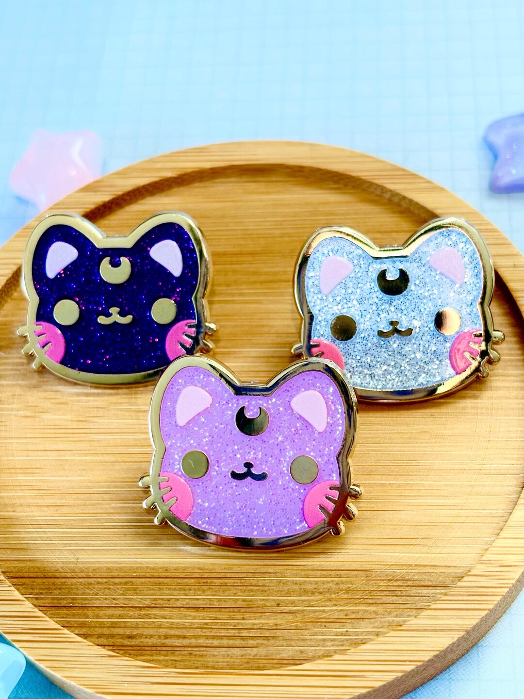 Pal Pet Enamel Pin : Magical Girl Companion - Etsy