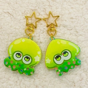 S*platoon : Octoling/ Inkling Acrylic Keychain ; - Etsy