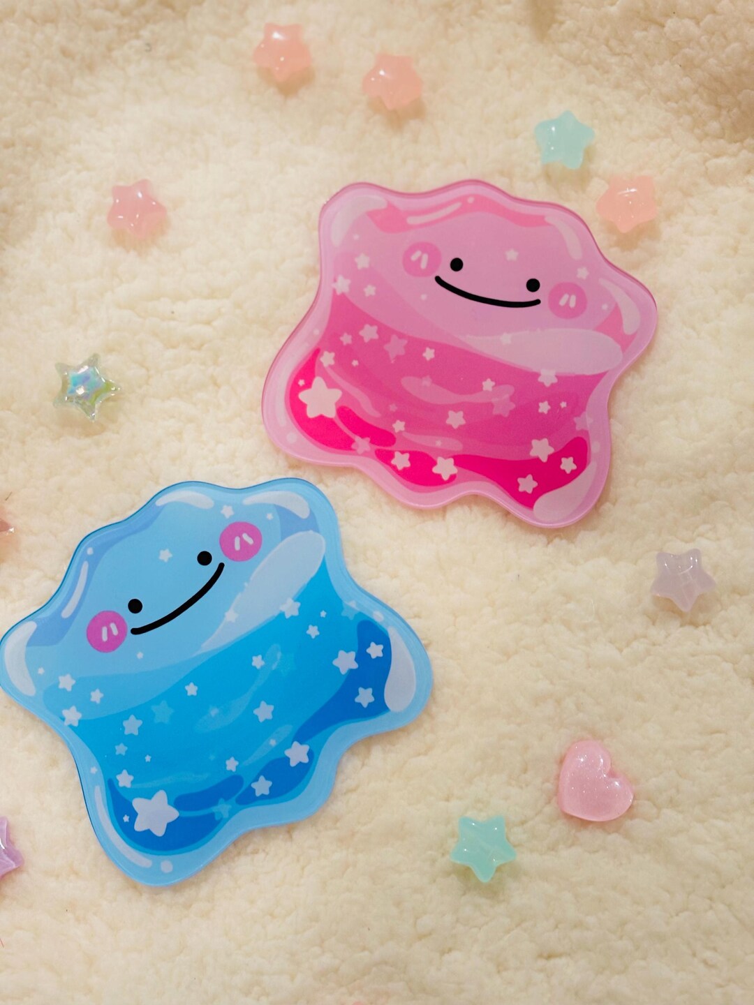 Handmade Double Ditto Acrylic Coaster - Etsy