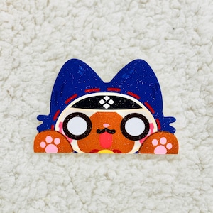Palico Monster Hunter Series - Vinyl Sticker - Etsy