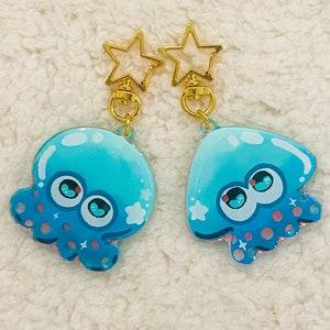 Splatoon : Octoling/ Inkling Acrylic Keychain - Etsy