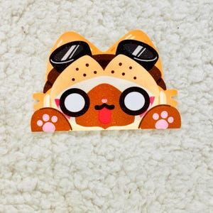 Palico Monster Hunter Series - Vinyl Sticker - Etsy
