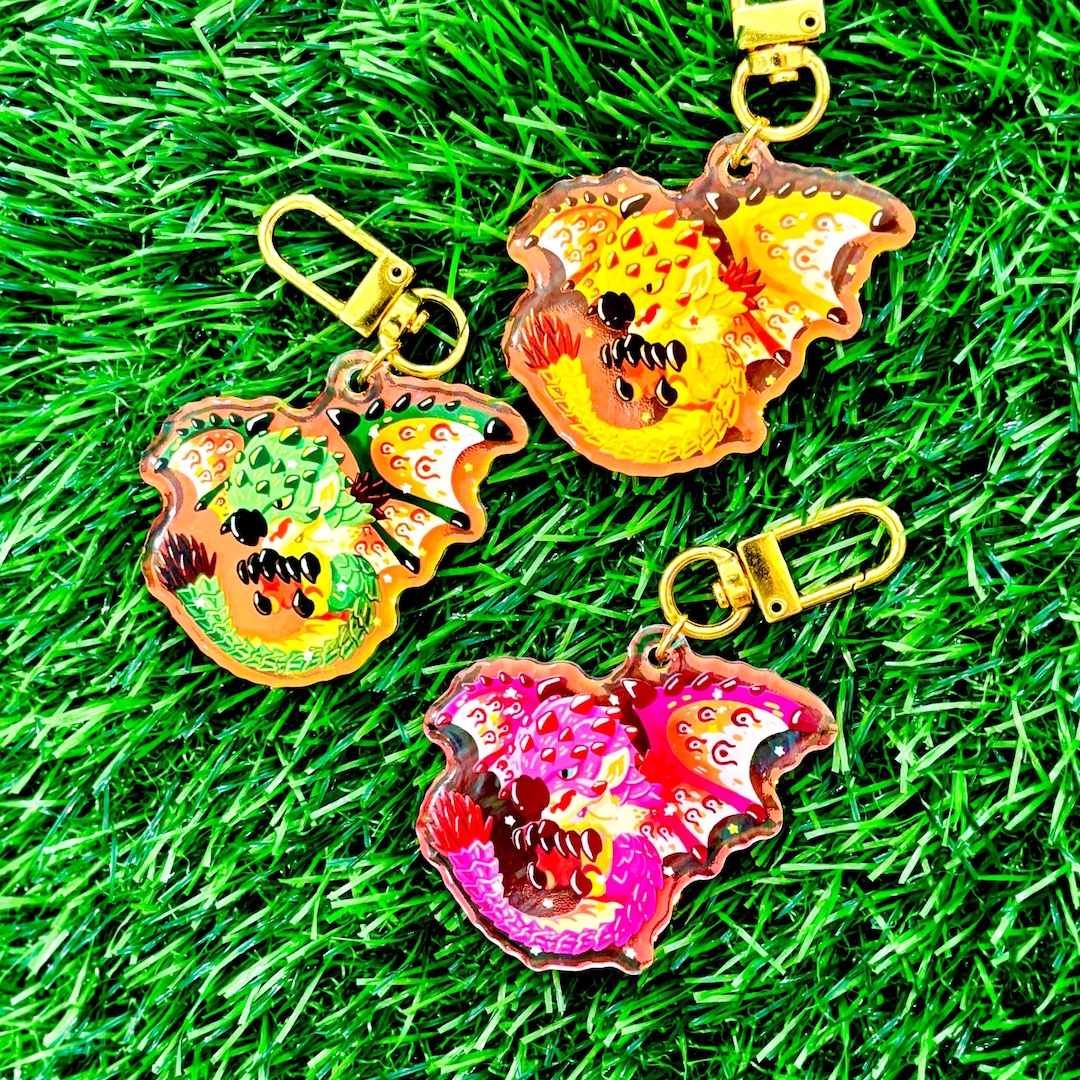 Rathian:mhw-monster Charms - Etsy