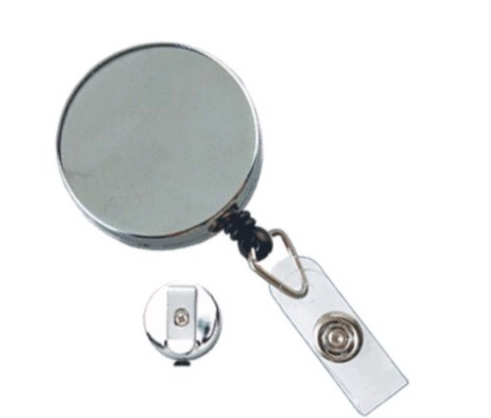 Cheetah Print Heavy Duty Badge Reel With Rhinestone Boarder, German ...