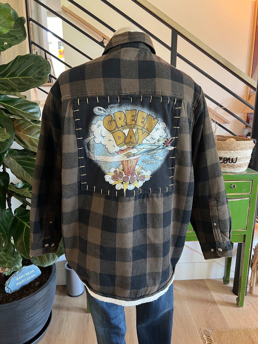 Green Day, Fleece Lined Jacket - Etsy