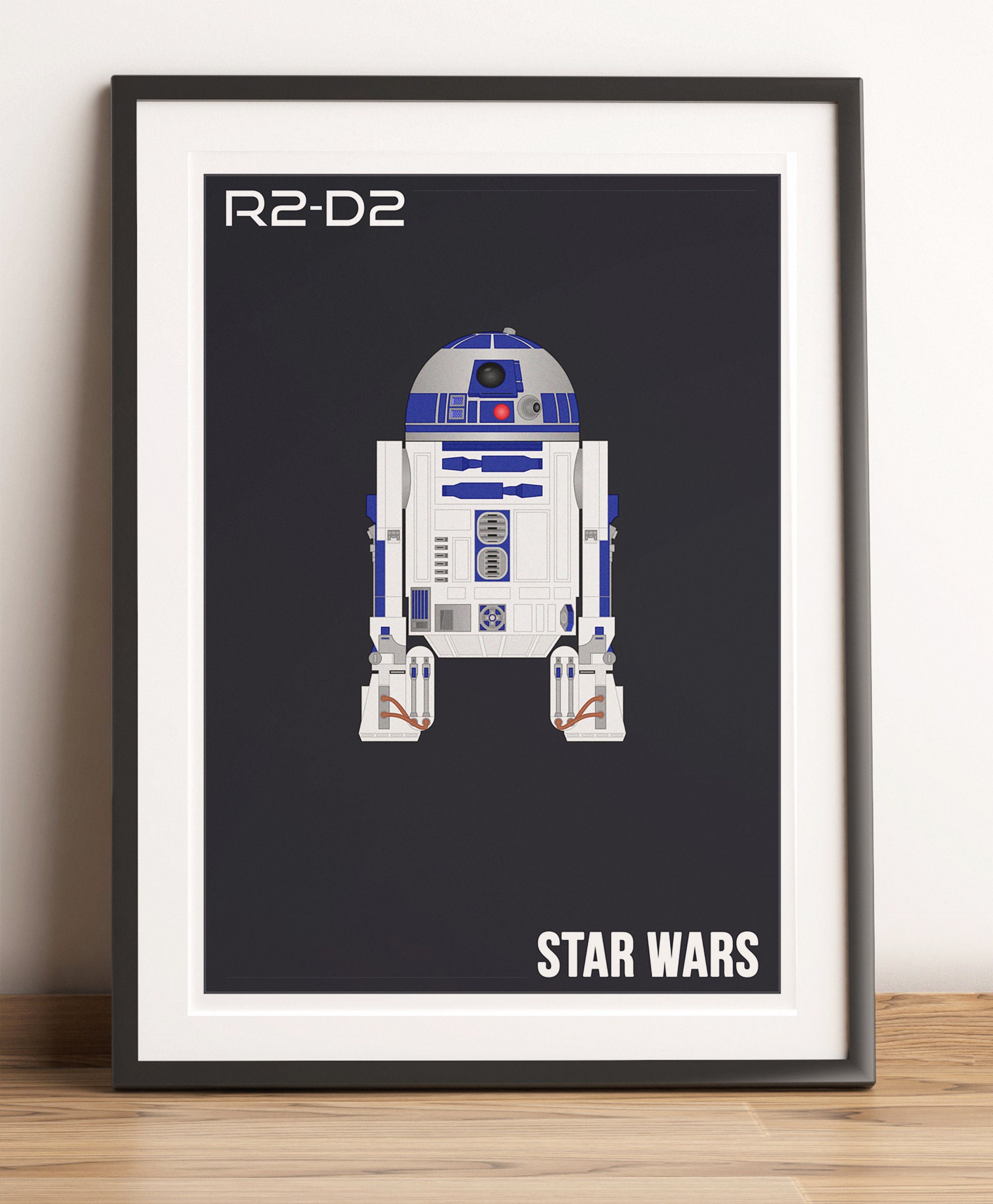 Star Wars R2D2 BB8 Posters Set of Two or Individual - Etsy Australia