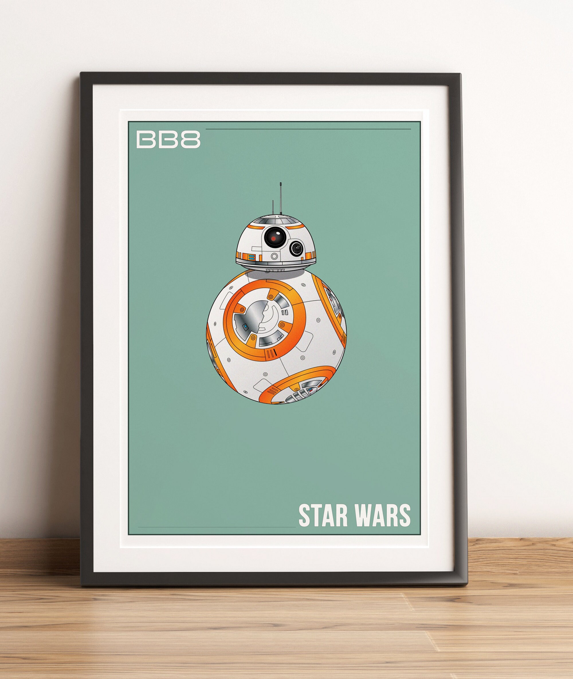 Star Wars R2D2 BB8 Posters Set of Two or Individual - Etsy Australia