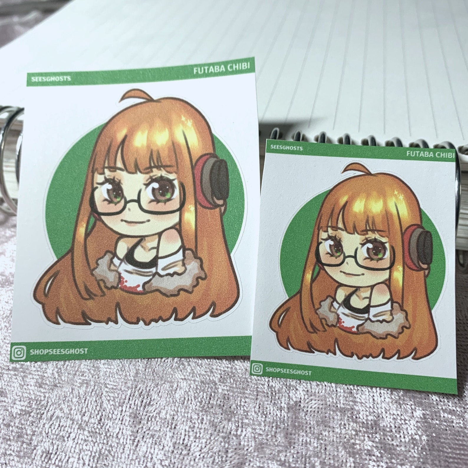 Futaba Sakura Chibi Persona 5 Planner Stickers | Etsy