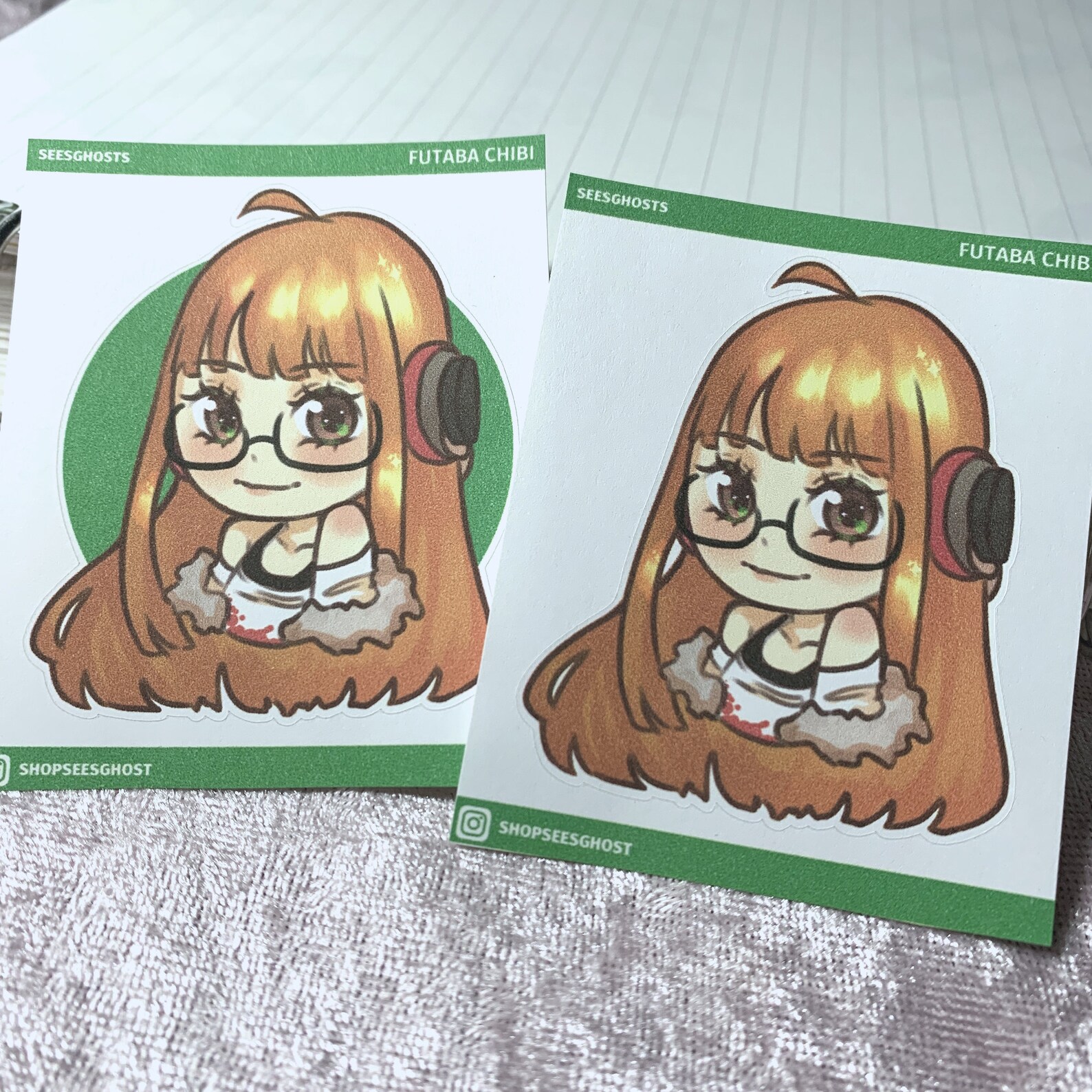 Futaba Sakura Chibi Persona 5 Planner Stickers | Etsy
