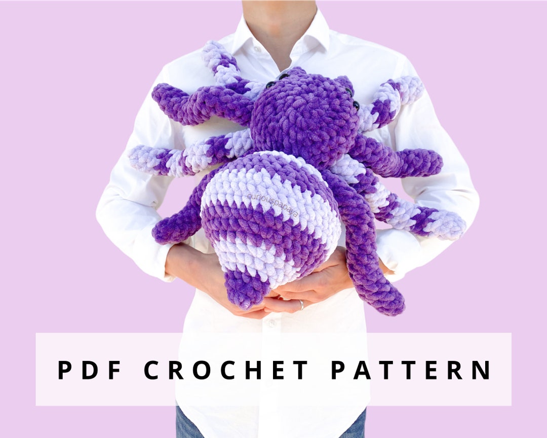 Giant Spider Crochet Pattern - Etsy