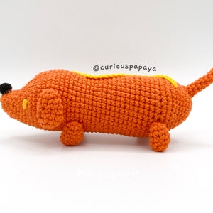 Weiner Dog Crochet Pattern - Etsy
