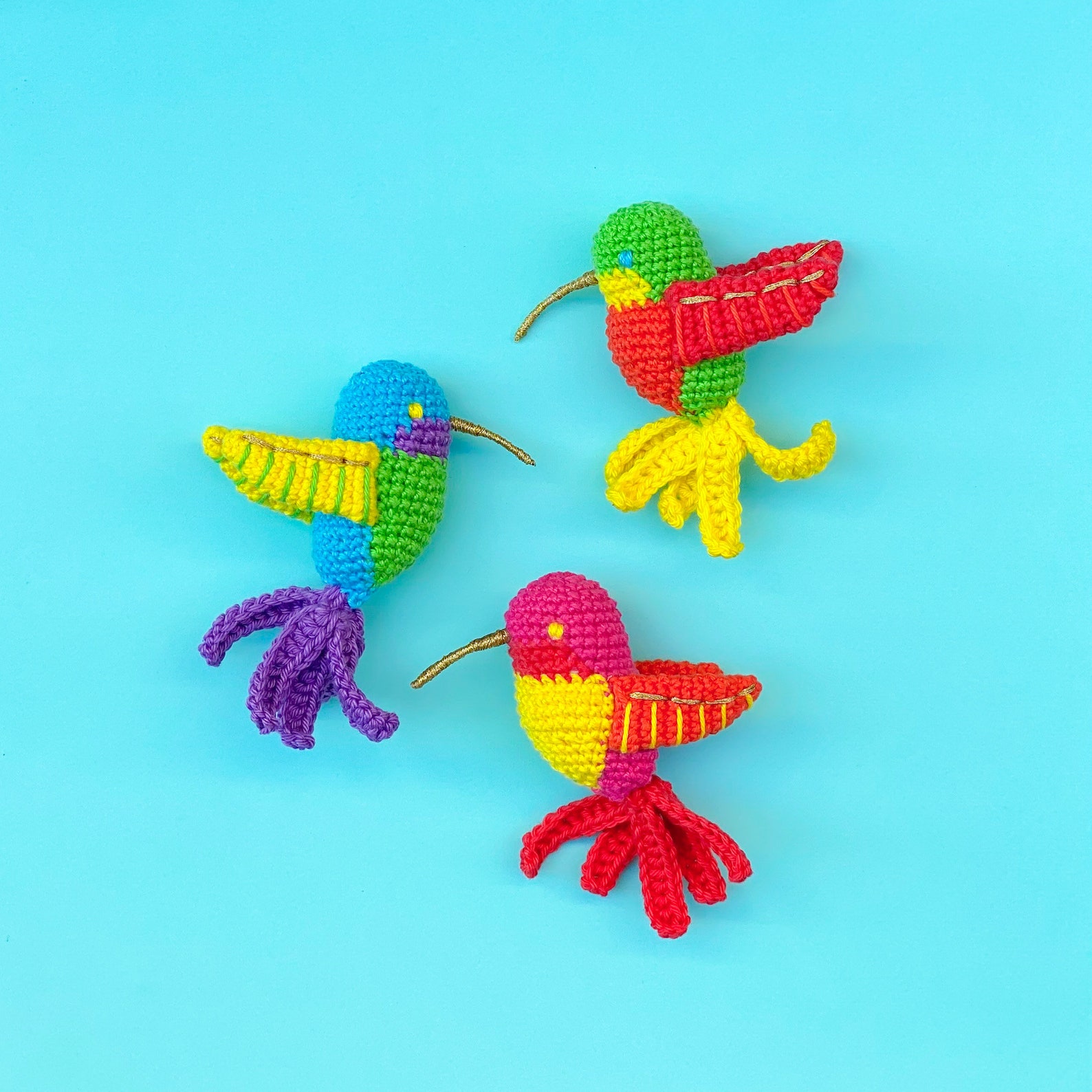 Hummingbird Crochet Pattern - Etsy